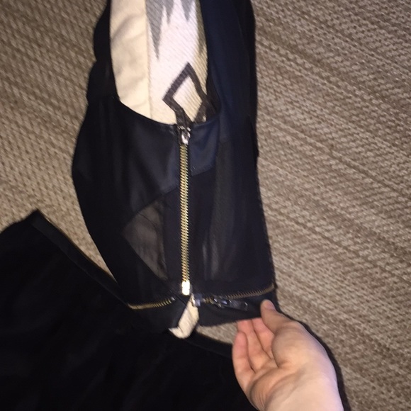 Jessica Simpson | Dresses | 3 In Jessica Simpson Black Sheer Leather ...